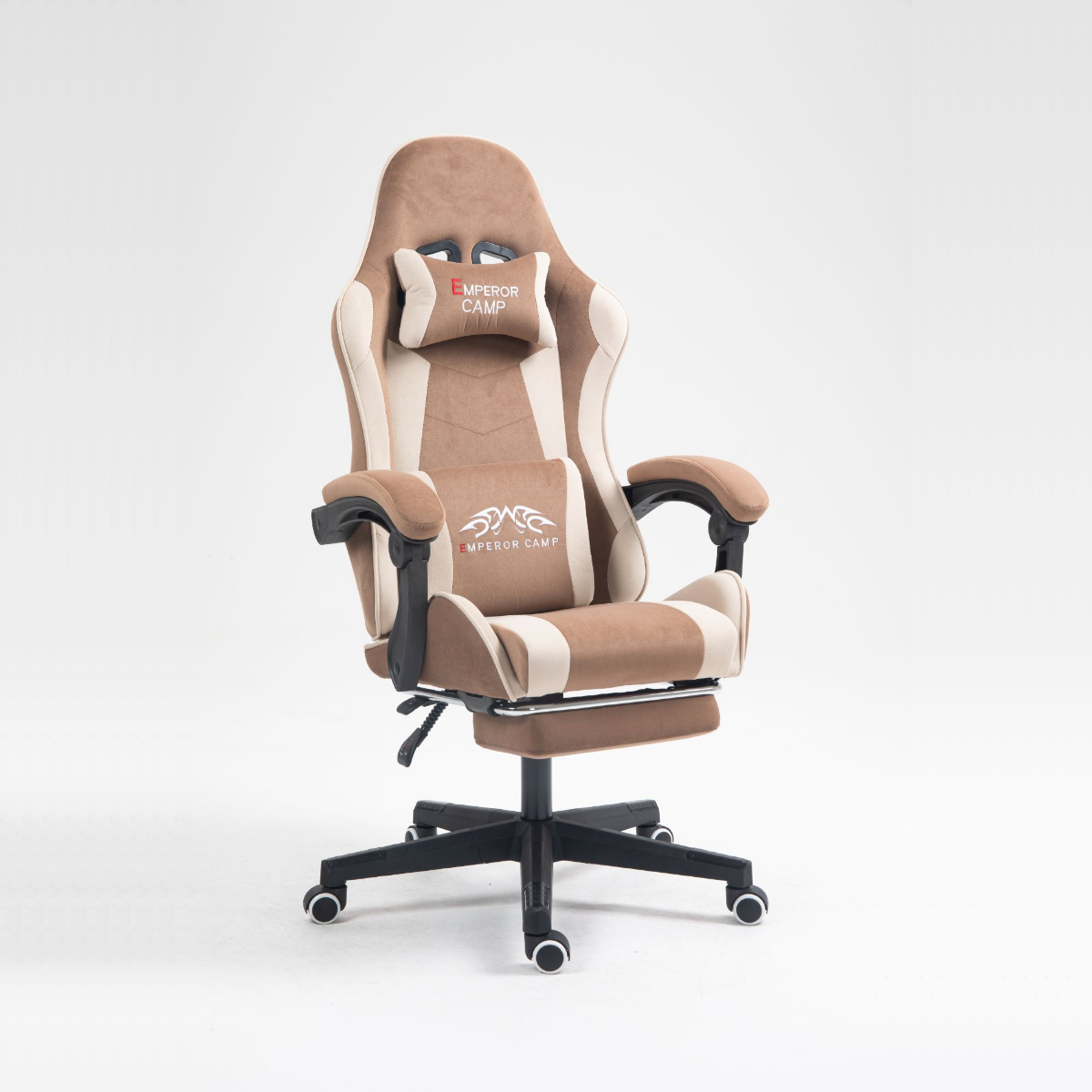Игровое компьютерное кресло Emperor Camp EC-01, коричневое