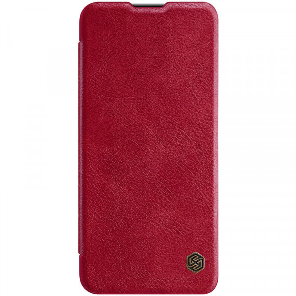 Кожаный чехол (книжка) Nillkin Qin Series для Huawei Honor 30 (Красный)