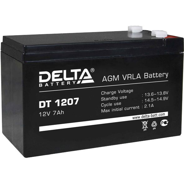 Аккумулятор для ИБП Delta DT 1207