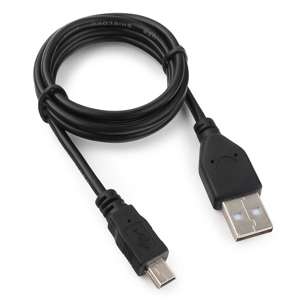 Кабель USB 2.0 Гарнизон, AM/miniBM 5P, 1м(GCC-USB2-AM5P-1M)