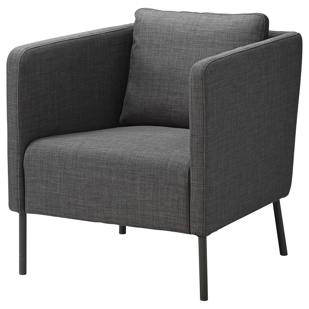 Кресло IKEA EKER Шифтебу темно-серый