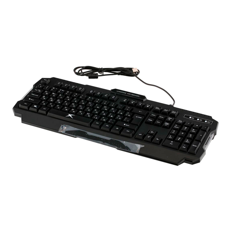 Проводная игровая клавиатура A4Tech KD613 Black