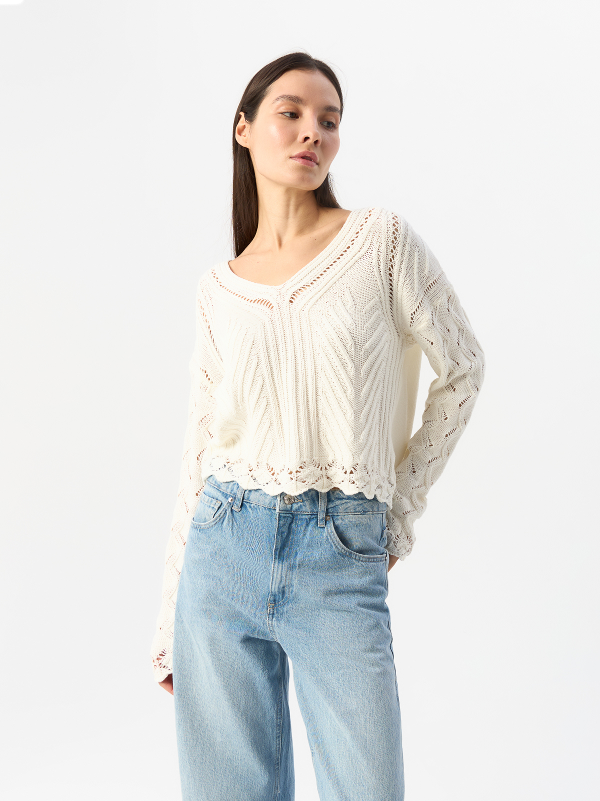 Футболка женская Rinascimento CFM0011189003 белая M/L