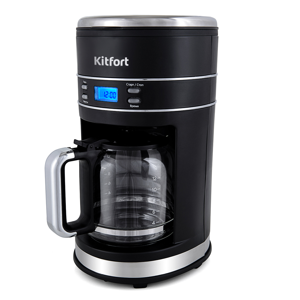 Кофеварка капельного типа Kitfort KT-704-2 Black