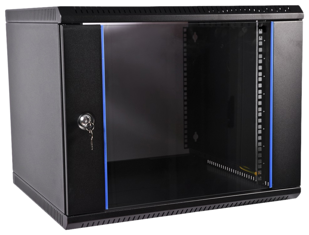 Серверный шкаф ЦМО ШРН-Э-12.500-9005 Глубина 52см, Black