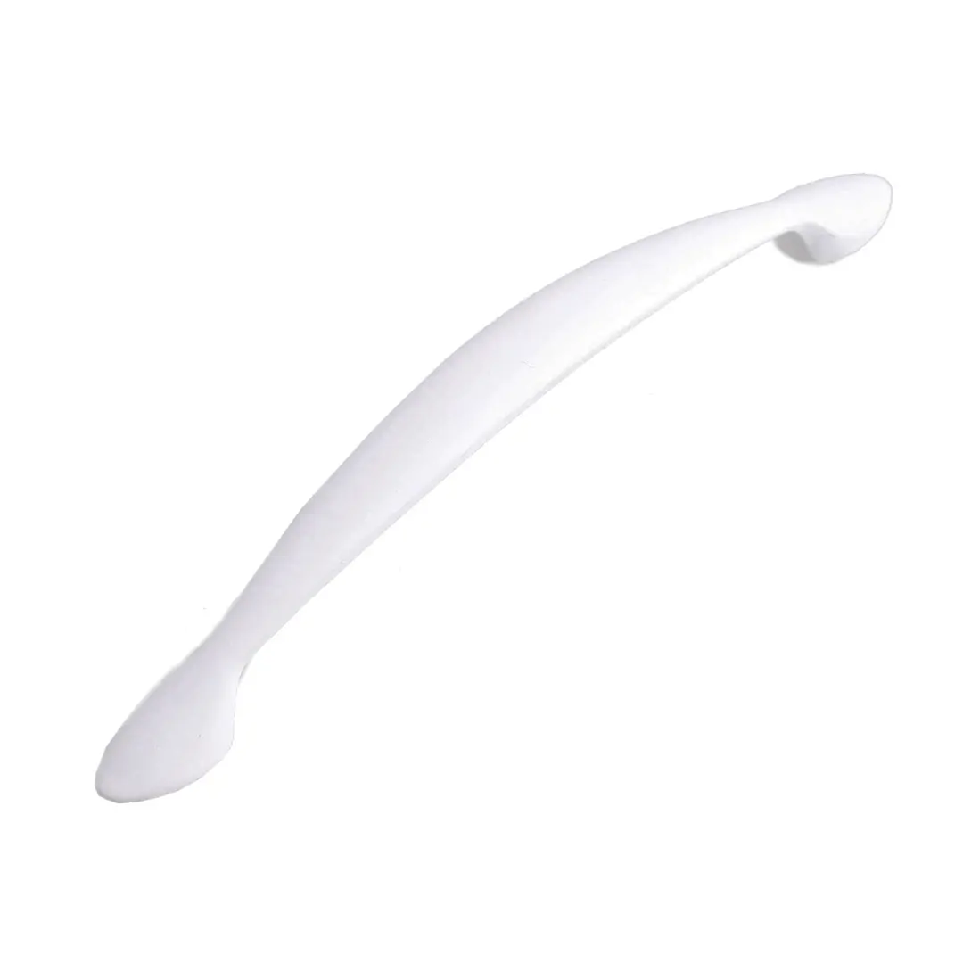 Ручка-скоба мебельная 128 мм, цвет белый