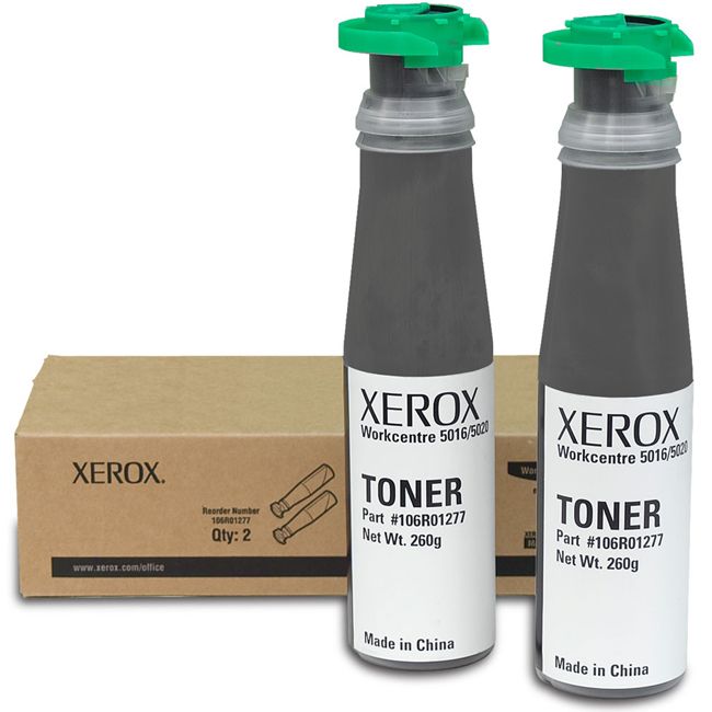 Тонер Xerox 106R01277, черный оригинальный