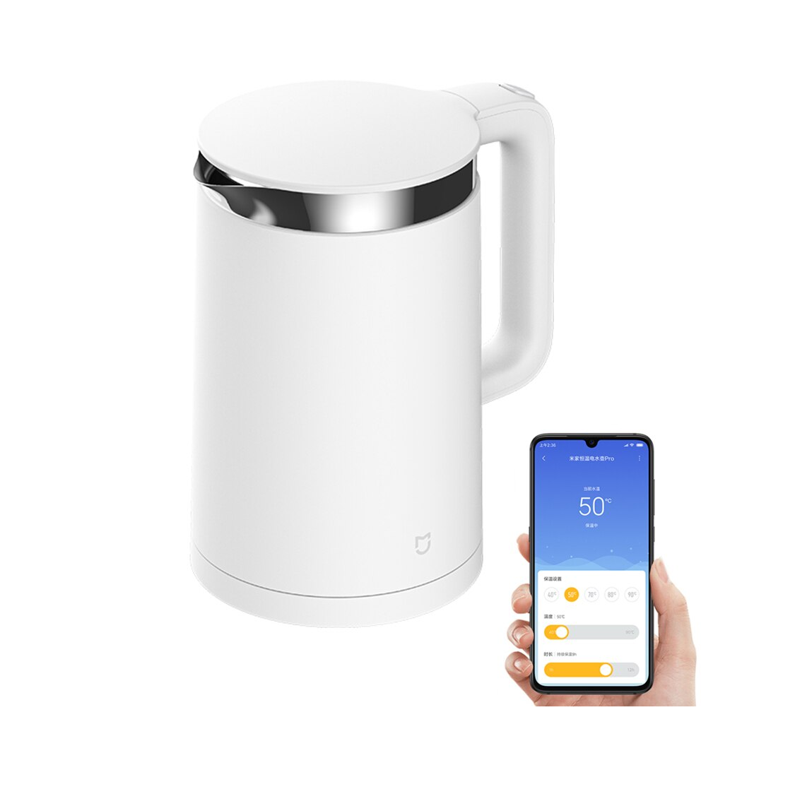 Чайник электрический Xiaomi Mi Smart Kettle Pro 1.5 л White