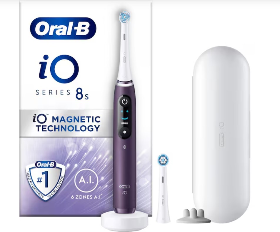 Электрическая зубная щетка Oral-B iO 8s фиолетовый