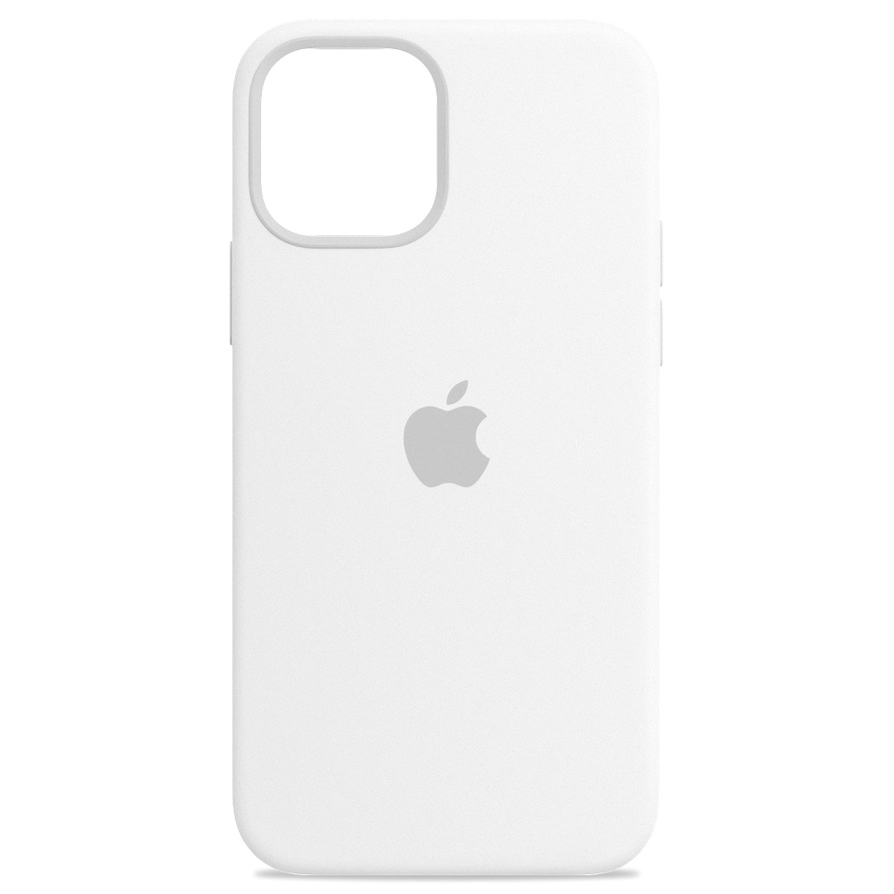 Чехол Case-House Silicone для iPhone 12 Pro Max, White