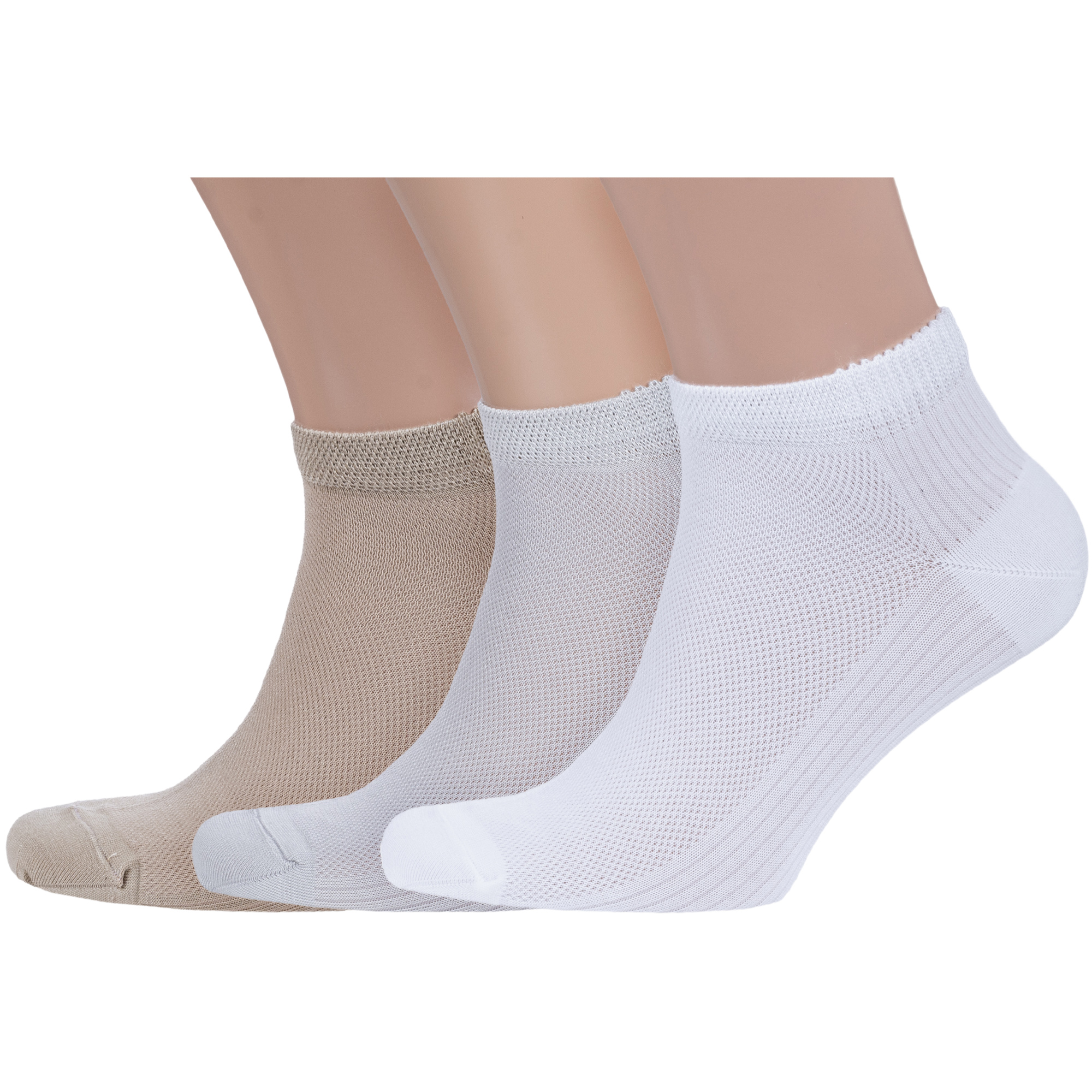Комплект носков мужских Grinston socks 3-15D10 разноцветных 25