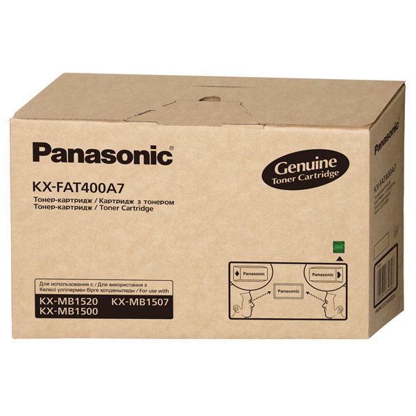 Картридж для лазерного принтера Panasonic KX-FAT400A7, черный, оригинал