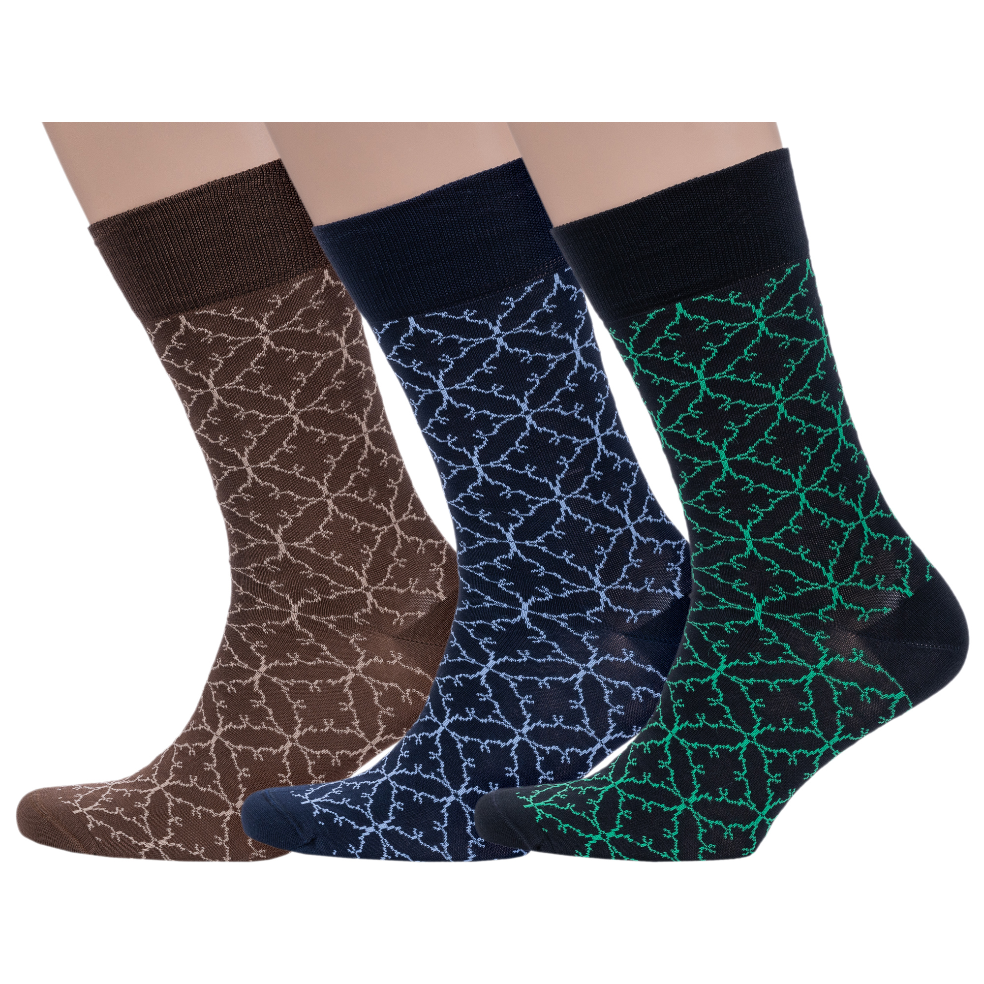 Комплект носков мужских Sergio di Calze 3-20SC3 разноцветных 29