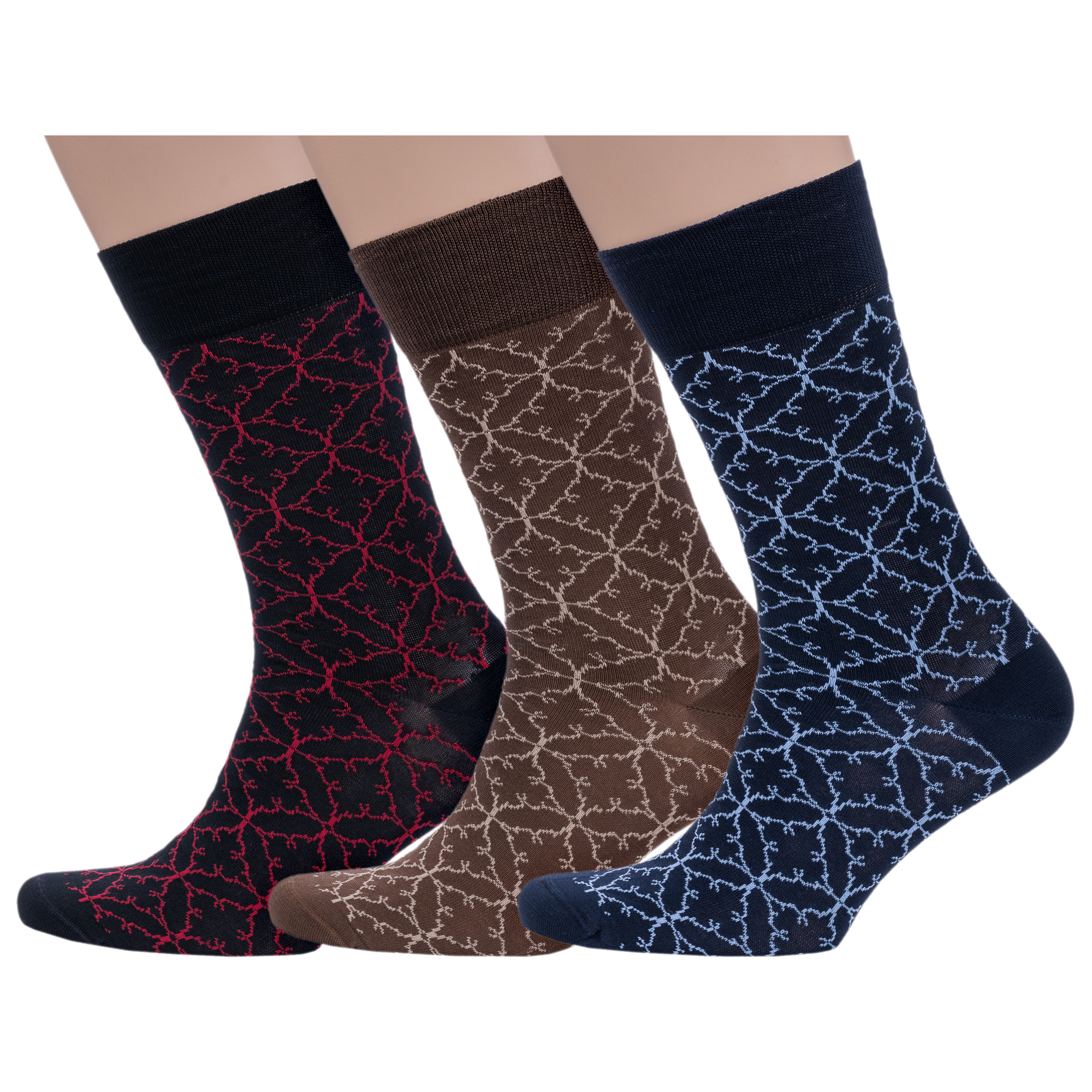 Комплект носков мужских Sergio di Calze 3-20SC3 разноцветных 25