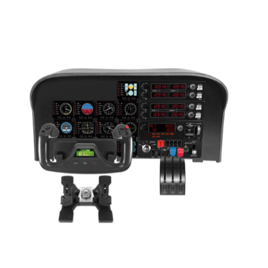 Приборная панель Logitech G Flight Instrument Panel для PC Black (945-000008)