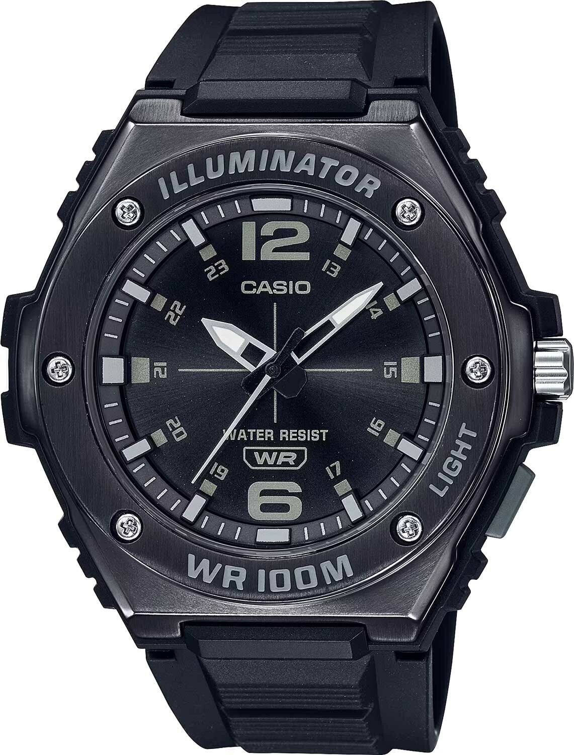 Наручные часы мужские Casio MWA-100HB-1A черные