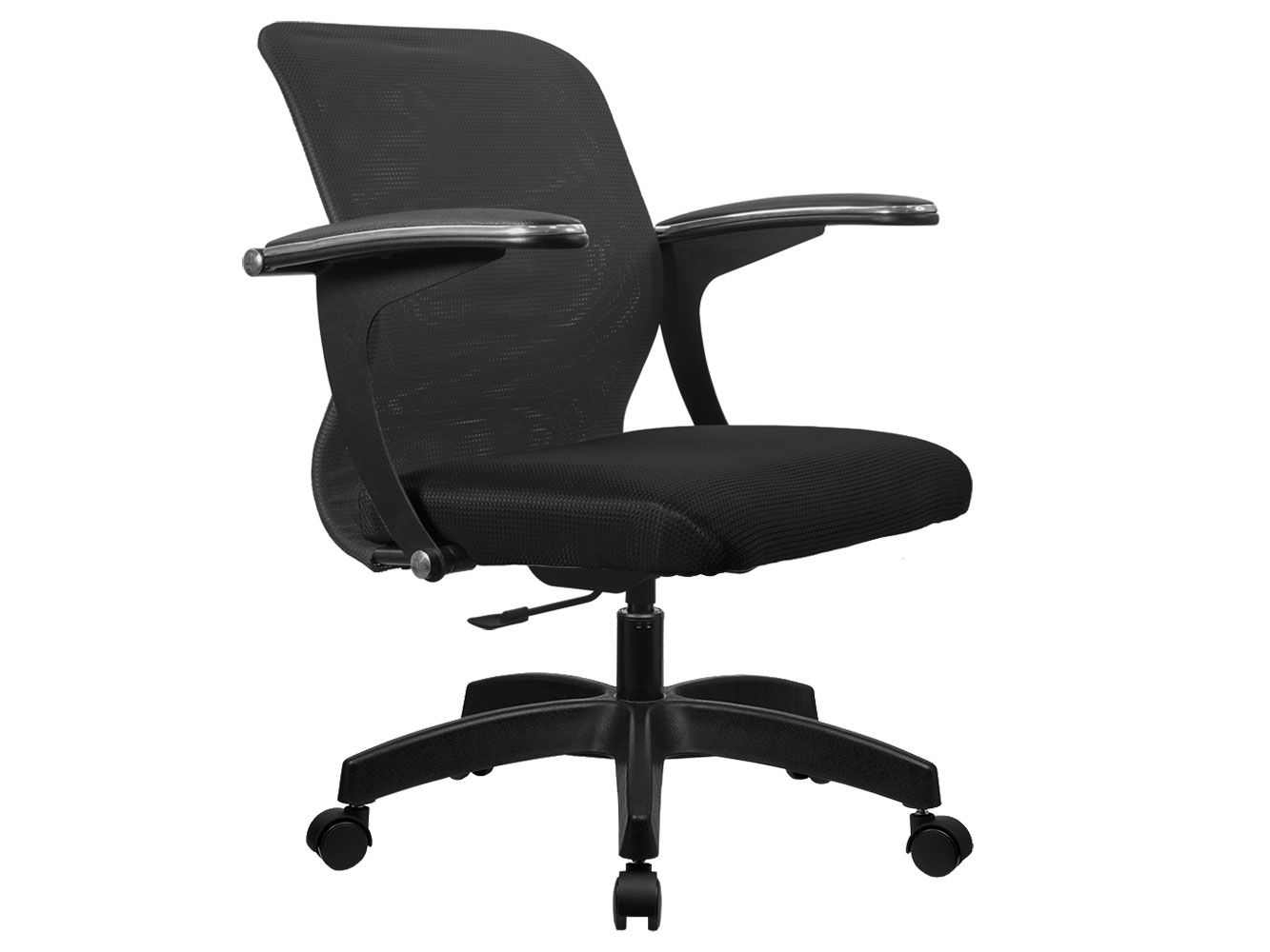 Кресло компьютерное SU-M-4/подл.160/осн.005 Темно-серый