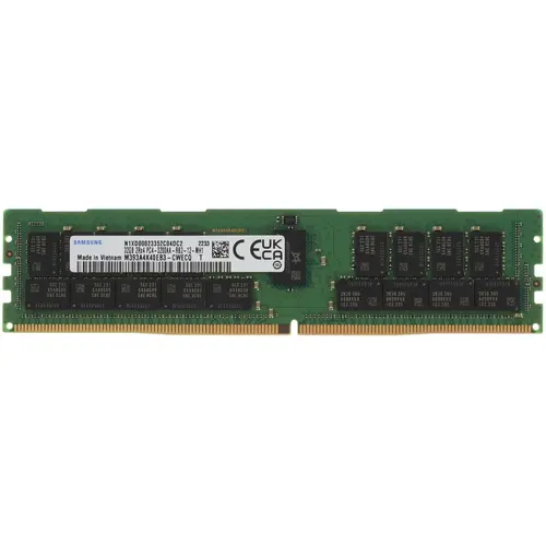 Оперативная память Samsung DDR4 M393A4K40EB3-CWE 32Gb DIMM ECC Reg PC4-25600 CL22 3200MHz