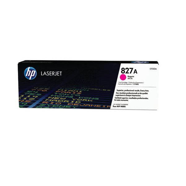 Картридж для лазерного принтера HP 827A (CF303A) пурпурный, оригинал