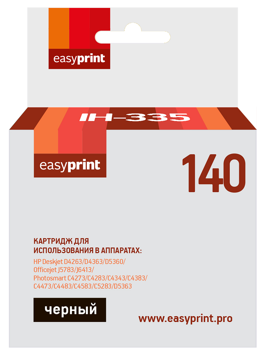 Струйный картридж EasyPrint IH-335 CB335HE/140/CS CB335 для принтеров HP, Black