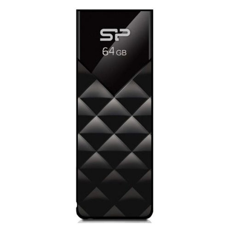 Флешка Silicon Power Blaze B03 64ГБ Black (SP064GBUF3B03V1K)