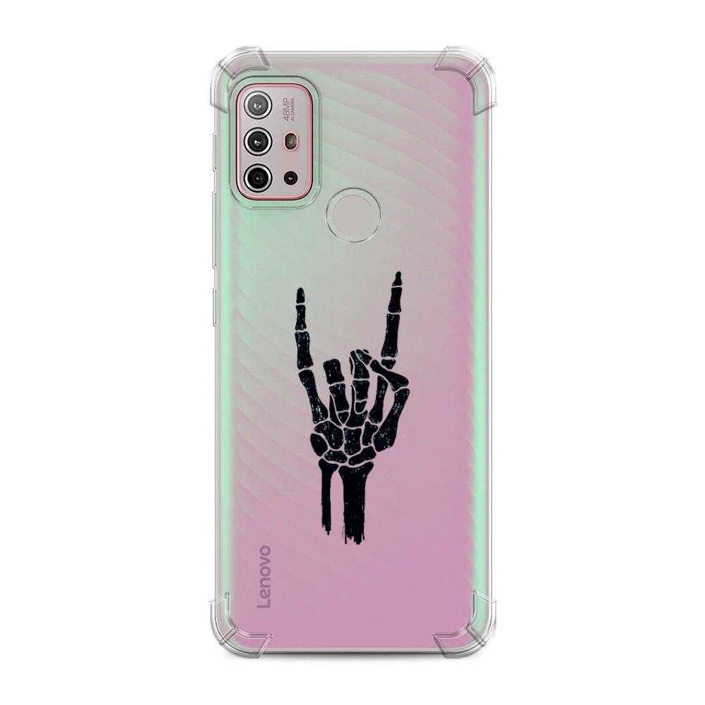 Чехол Awog на Lenovo K13 Note/Motorola Moto G10/G20/G30 "Rock for a skeleton"