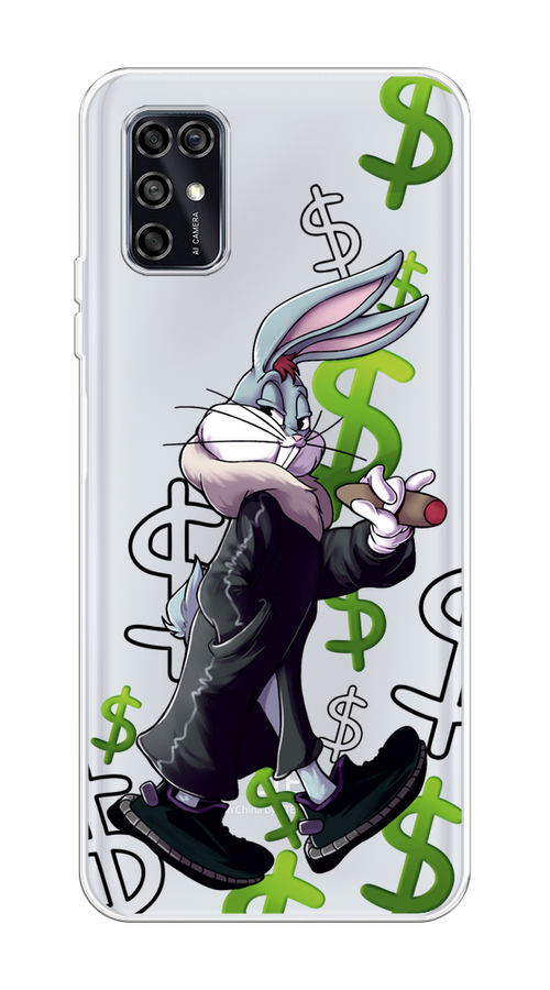 Чехол на ZTE Blade V2020 Smart "Rich Bugs Bunny"