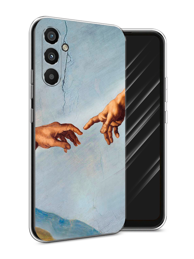 Чехол Awog на Samsung Galaxy A34 "Сотворение Адама"