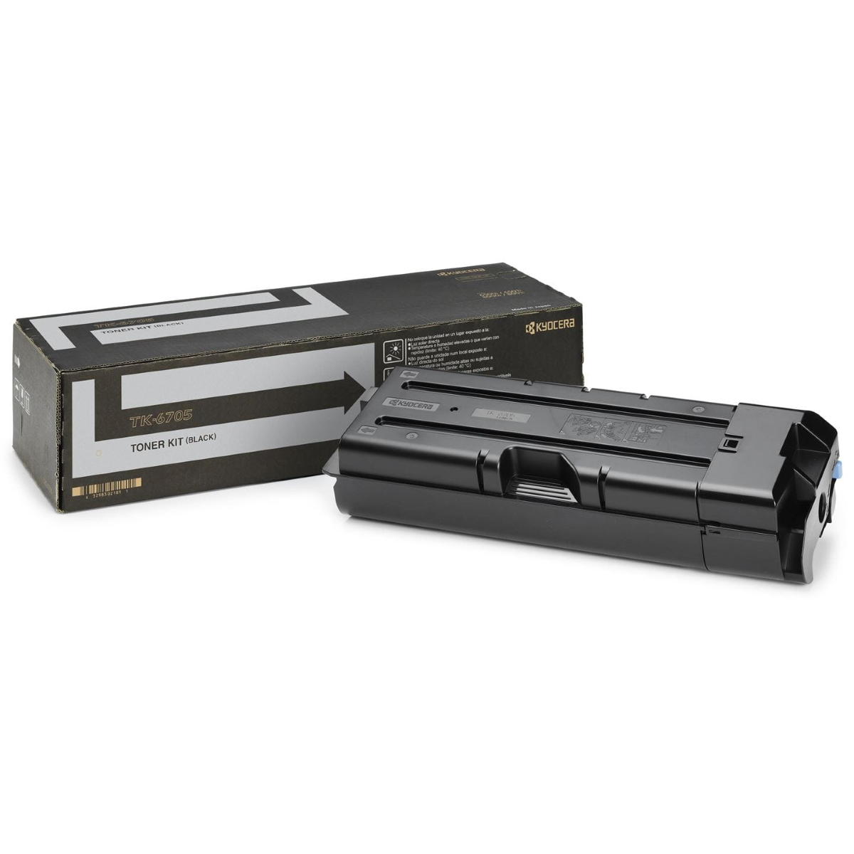Картридж для лазерного принтера KyoceraTK-6705, черный, оригинал