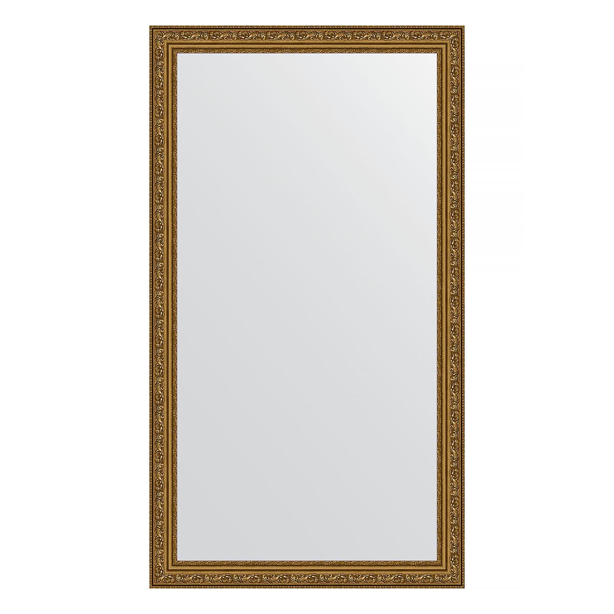 Зеркало в раме 64x114см Evoform BY 3199 виньетка состаренное золото