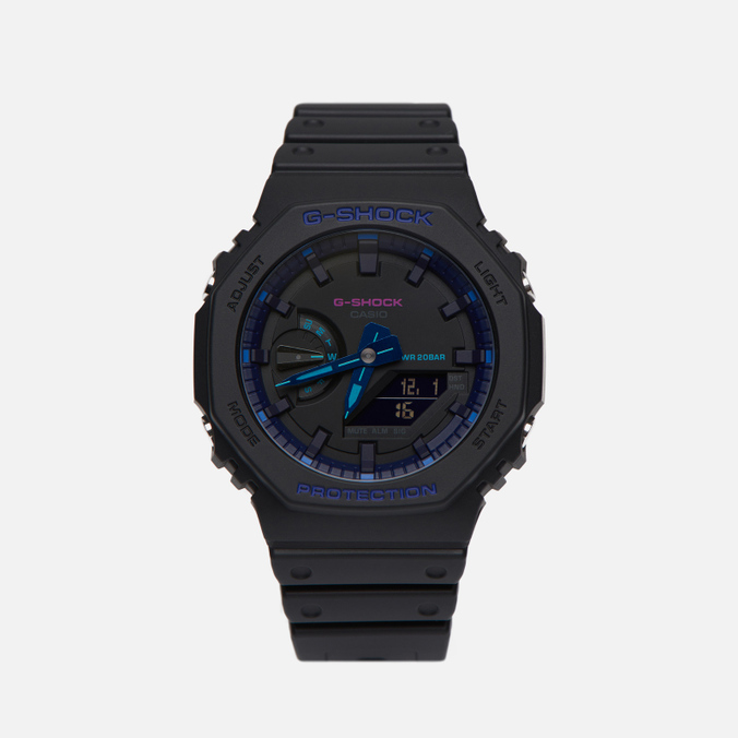 Наручные часы мужские Casio G-SHOCK GA-2100VB-1AER Virtual Blue