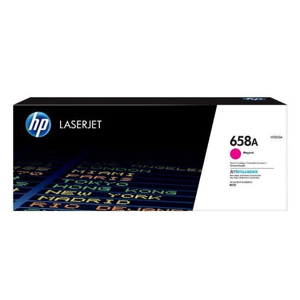 Картридж для лазерного принтера HP 658A пурпурный, оригинал (W2003A)