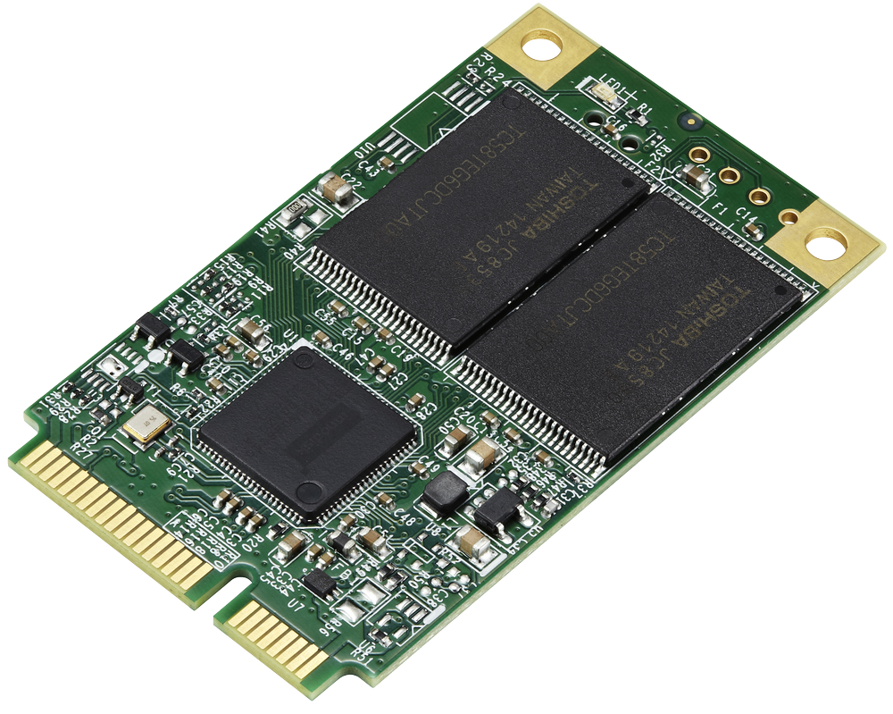 SSD накопитель Innodisk DEMSR-C12DK1EC1QF mSATA 512 ГБ