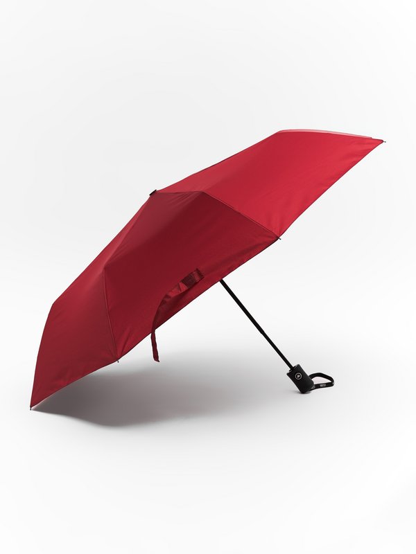 Зонт складной женский полуавтоматический River-Amico 380807 бордовый