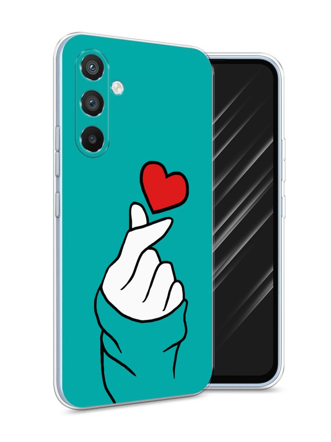 Чехол Awog на Samsung Galaxy A54 "Маленькое сердечко"