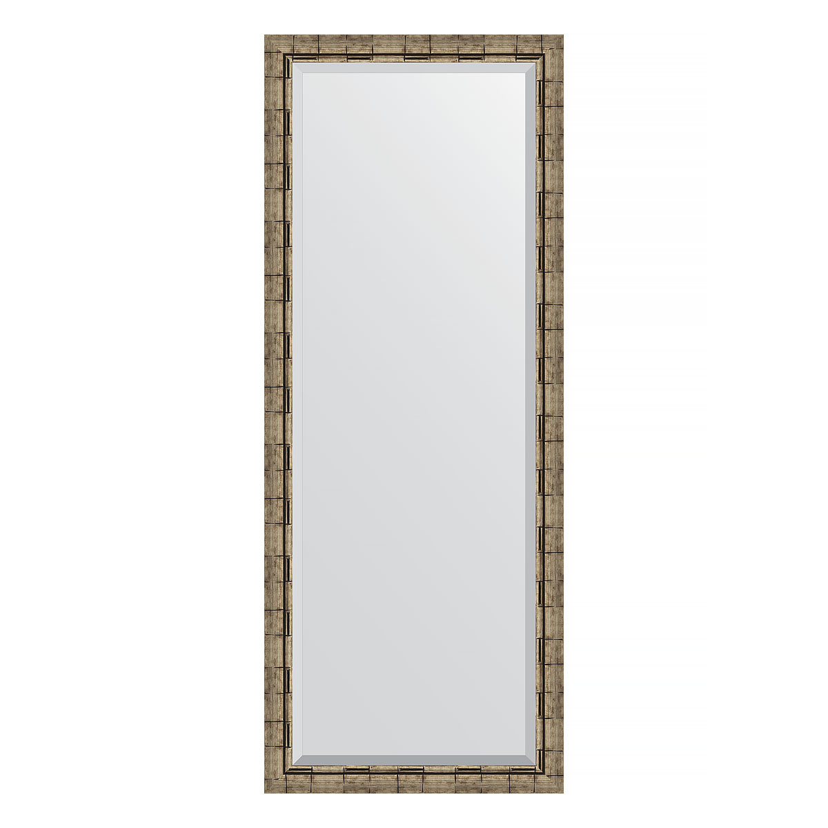 Зеркало в раме 78x198см Evoform BY 6107 серебряный бамбук