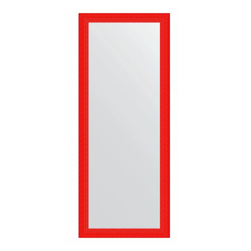 Зеркало интерьерное напольное Evoform в багетной раме красная волна