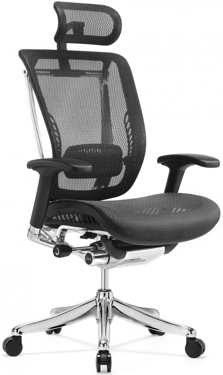 Эргономичное офисное кресло Expert Spring HSPM01 / черное