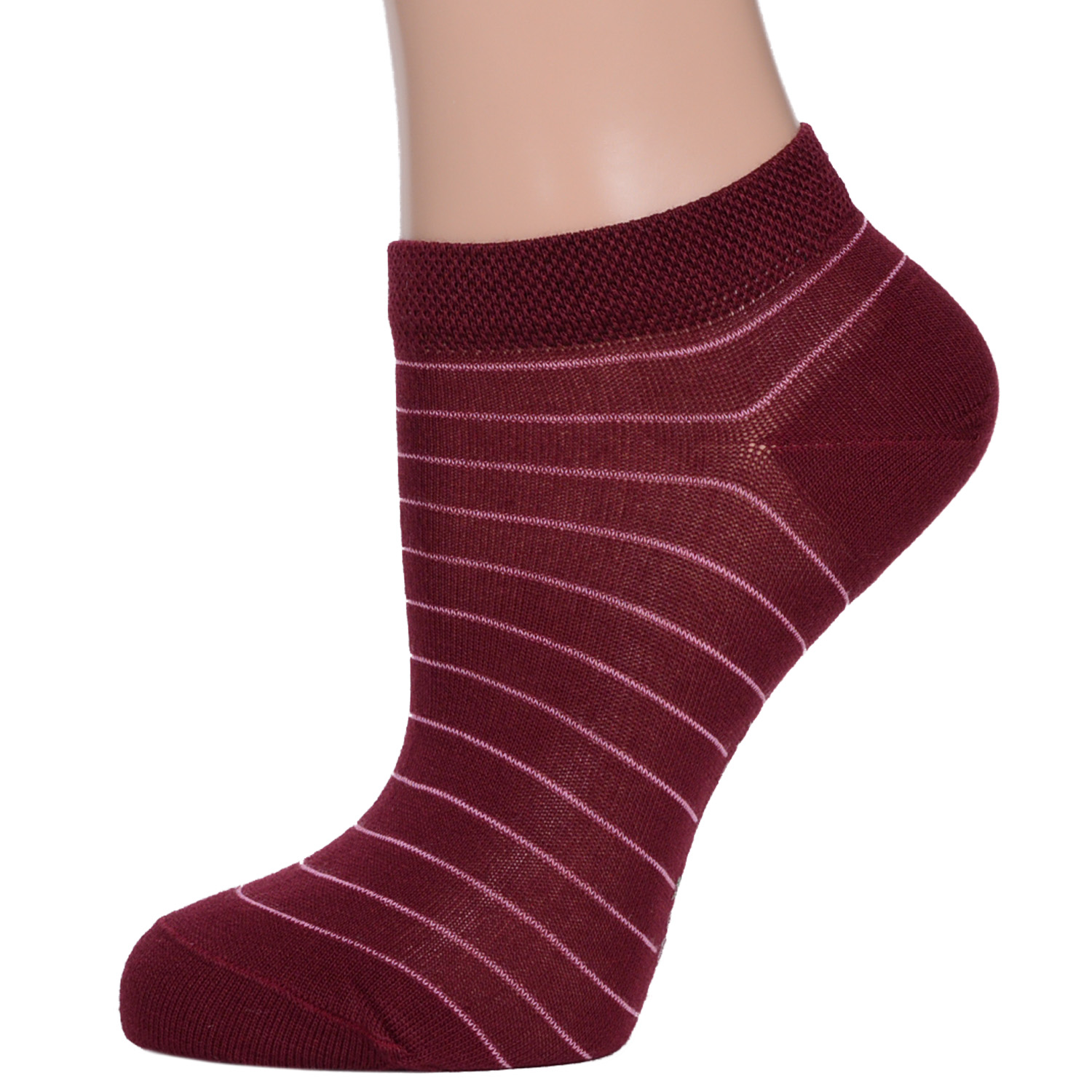 Носки женские Grinston socks 15D34 бордовые 23