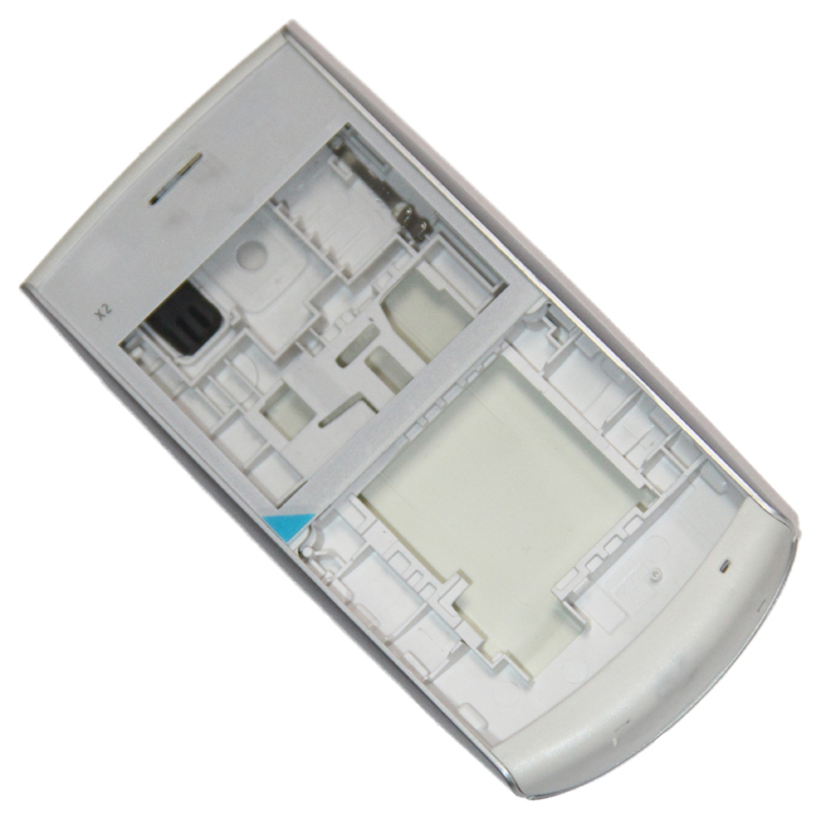 Корпус для Nokia X2-01 <серебристо-белый>