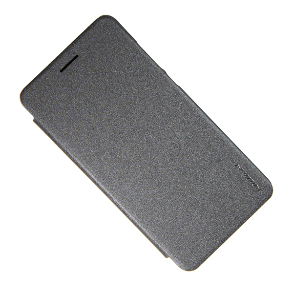 Чехол для Huawei Y6 II/Honor 5A Play флип боковой пластик-кожзам Nillkin Sparkle <серый>
