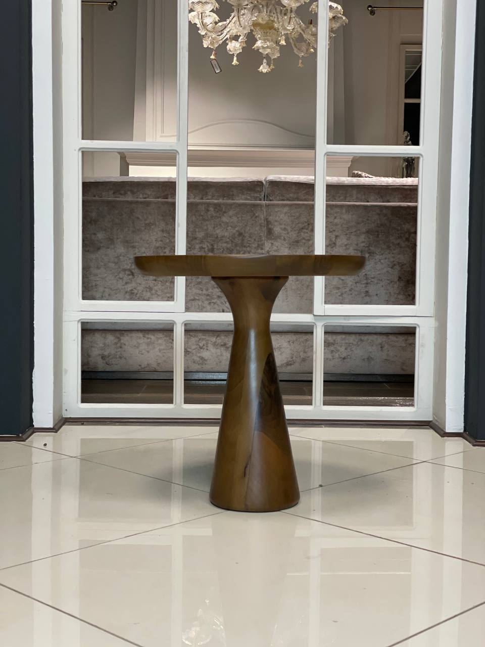 Кофейный столик Orix Capella, коричневый, 46х46х49