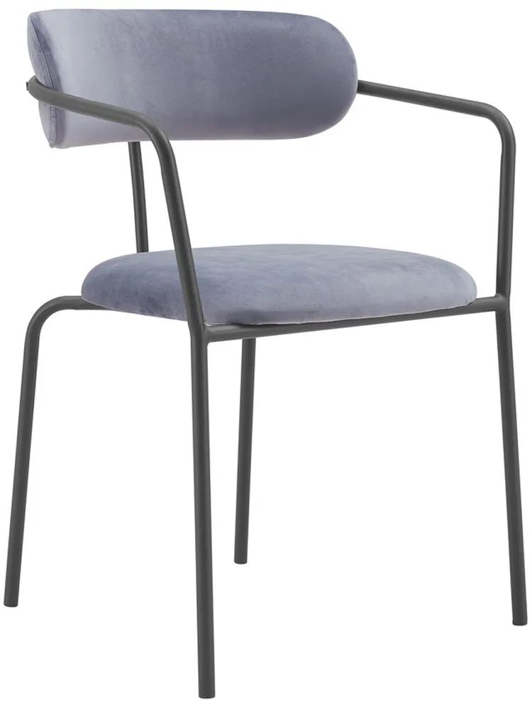 Стул для гостиной Ant серый / Стулья для кухни / Кухонные стулья со спинкой / Стул кресло