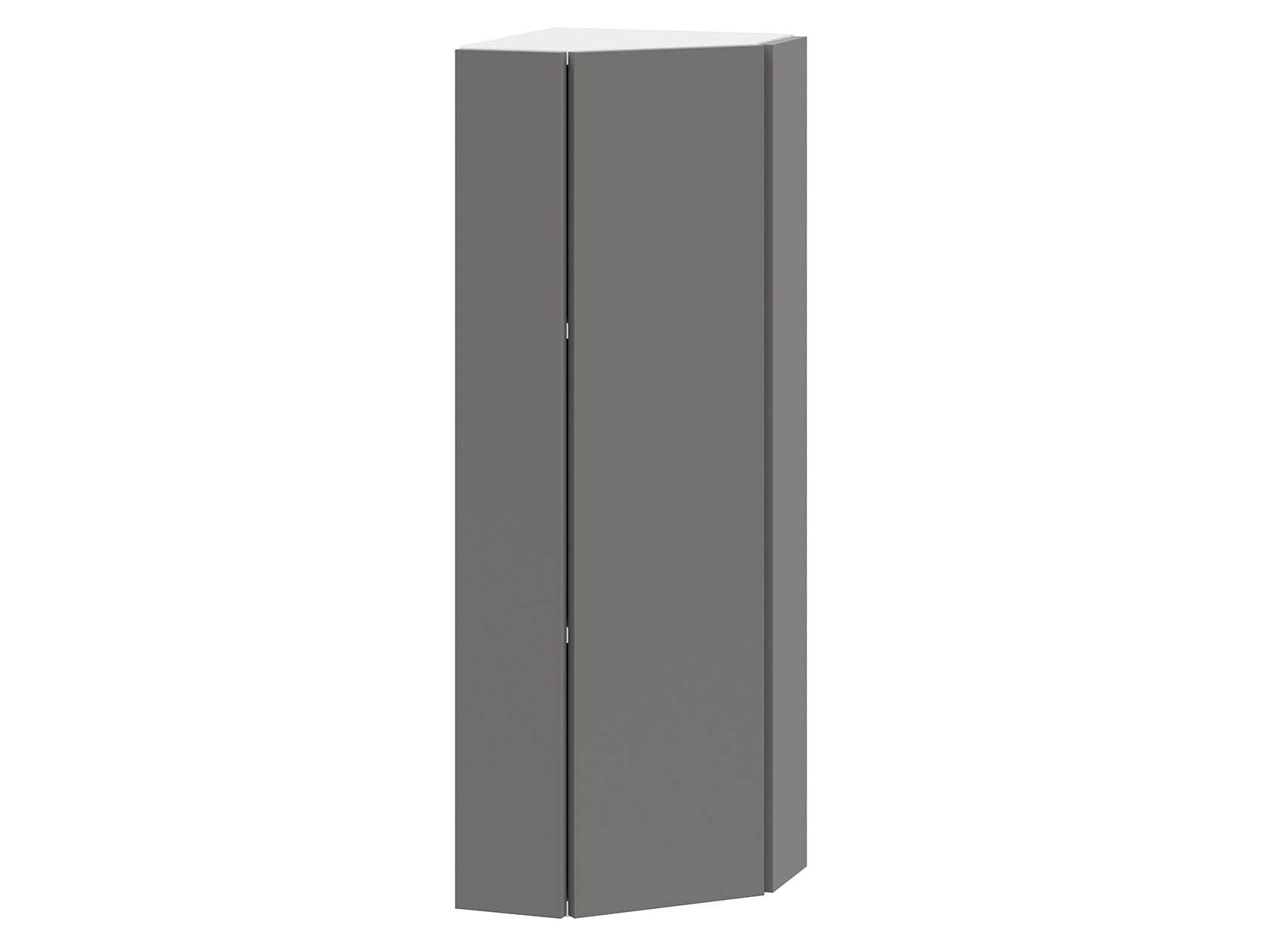 Навесной шкаф СВ-Мебель Модерн Белый / Грей 300 мм