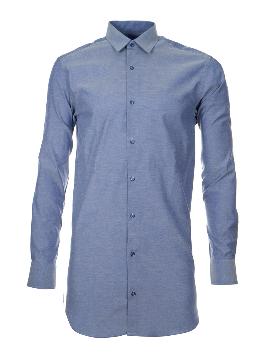 Рубашка мужская Imperator Lari 1 синяя 43/170-178