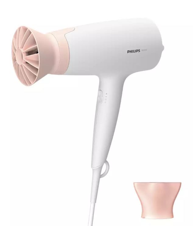 Фен Philips BHD300/10 1600 Вт White, Pink