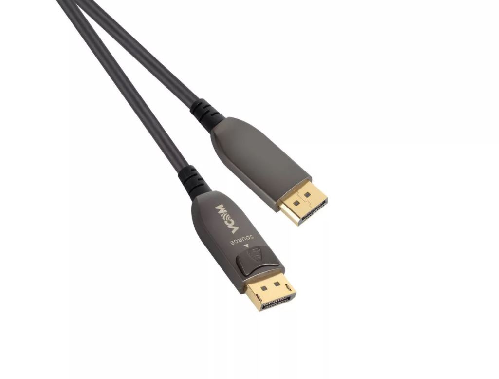 Кабель VCOM DisplayPort 1,4 оптический 8K 20м (D3751-20M) (D3751-20M)