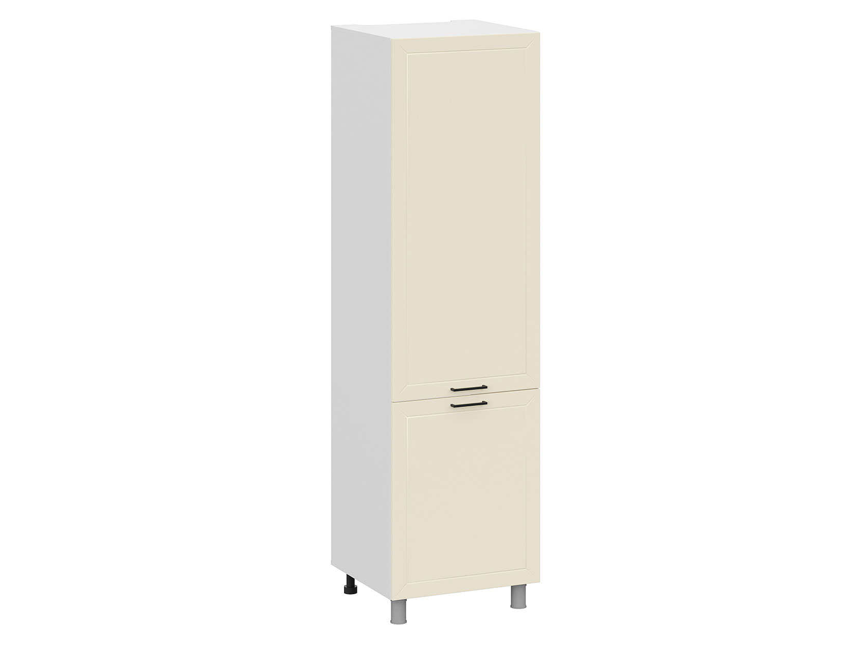 Пенал под холодильник СВ-Мебель Вектор Белый / Магнолия 2140 мм