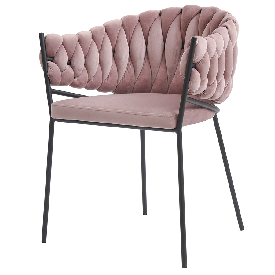 Кресло интерьерное Bergenson Bjorn Lind розовое