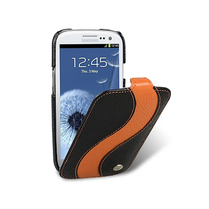 Кожаный чехол Melkco Jacka Type Special Edition для Samsung Galaxy S3 Mini GT-I8190 черный